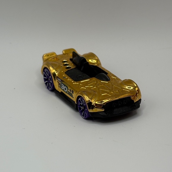 Toys | Hot Wheels Monteracer 215 Mattel Gold Diecast Car Toy 30 | Poshmark